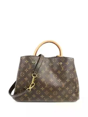 LOUIS VUITTON Mm Montaigne Monogram Tote Bag
