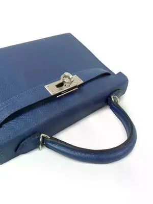 Hermès Mini Kelly Ii Epsom Handbag - Blue