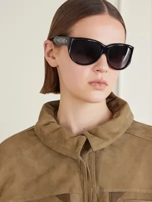 JACQUES MARIE MAGE Ravello D-frame Acetate Sunglasses