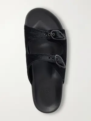 ANCIENT GREEK SANDALS Selestia Velvet Sandals