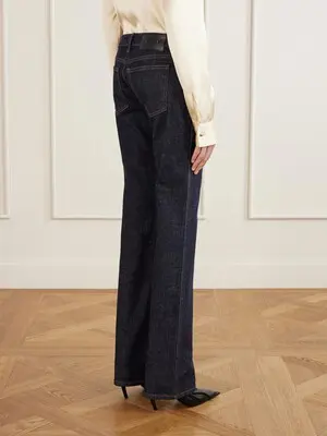 Khaite Conforti Mid-rise Bootcut Jeans