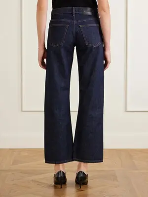 Khaite Kerrie Mid-rise Straight-leg Jeans