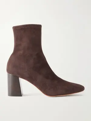 LOEFFLER RANDALL Elise Slim Suede Ankle Boots