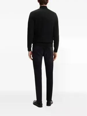 BOSS Quarter-zip Knitted Sweater