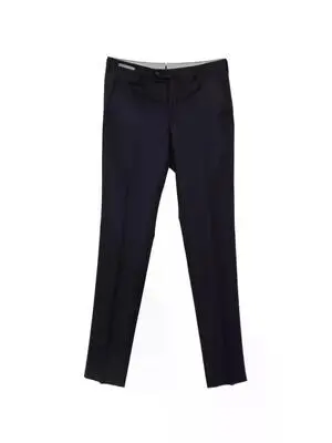 Corneliani Pressed-crease Tailored Trousers - Blue
