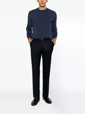 Corneliani Pressed-crease Tailored Trousers