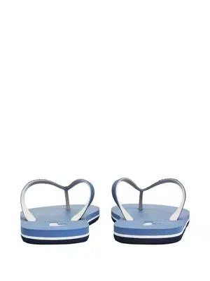 HACKETT  Capri Numbers Logo-print Flip-flops