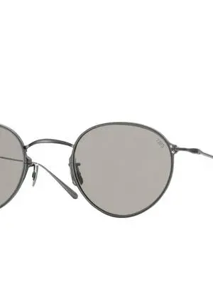 EYEVAN 7285 199 Round-frame Sunglasses - Silver
