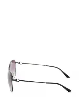 FERRAGAMO Gancini Geometric-frame Sunglasses