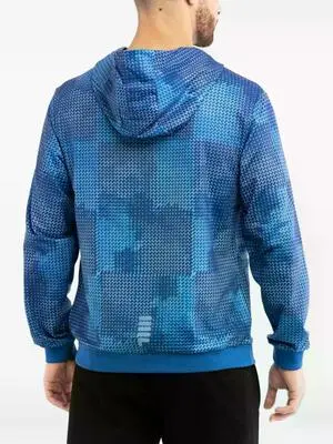FILA Geometric-print Hoodie