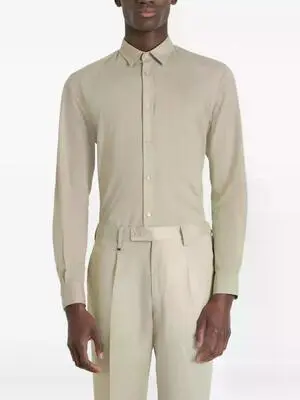 ANTONY MORATO Toledo Button-down Long-sleeve Shirt - Neutrals