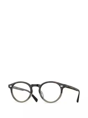 EYEVAN7285 Puerto-e Round-frame Glasses - Grey