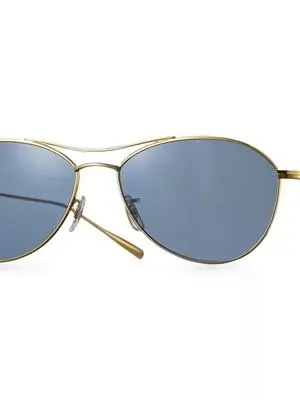 EYEVAN7285 Brooks Pilot-frame Sunglasses - Gold