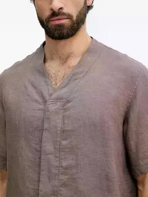 BENETTON V-neck Short-sleeved Shirt