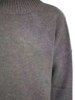 Max Mara Borgia Dropped-shoulder High-neck Sweater