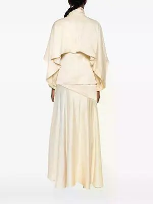 Zimmermann Ascent Draped Pussy-bow Blouse