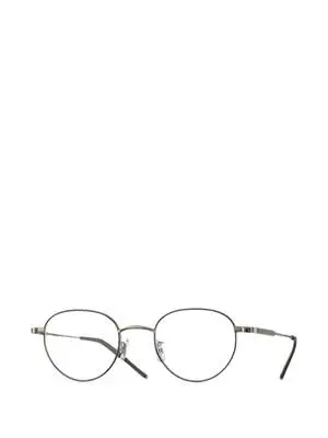 EYEVAN 7285 M15 Round-frame Glasses - Silver