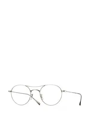 EYEVAN7285 Flicker Round-frame Glasses