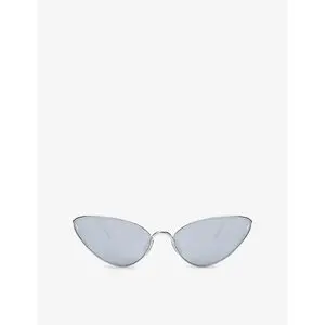 Loewe G737ligx02 Cat-eye Frame Metal Sunglasses