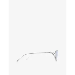Loewe G737ligx02 Cat-eye Frame Metal Sunglasses
