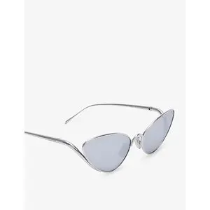 Loewe G737ligx02 Cat-eye Frame Metal Sunglasses