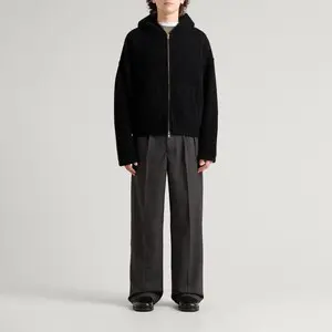 BEACH BRAINS Knit Zip Hood