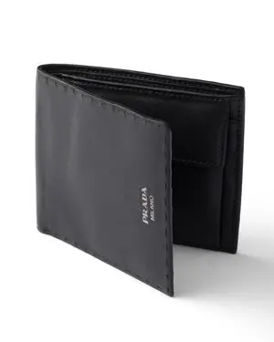 Prada Antiqued Leather Wallet