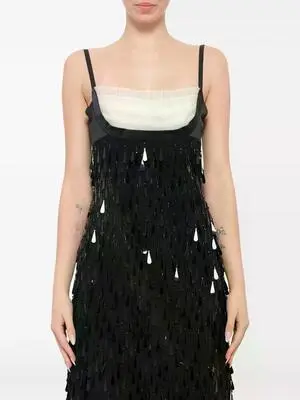 Marc Jacobs Sequin-embellished Wool Mini Dress