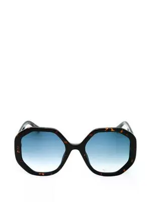 Marc Jacobs Geometric-frame Sunglasses - Brown