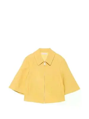 Liviana Conti Zip-up Flared-sleeve Jacket