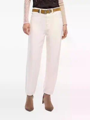 Pinko Egg-fit Cotton Bull Trousers