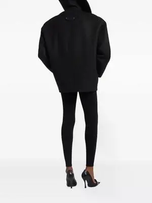 Balenciaga Techwear Logo-embroidered Knitted Leggings