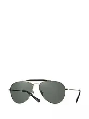 EYEVAN7285 Astro Pilot-frame Sunglasses - Silver