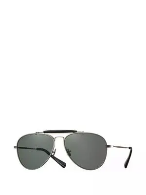 EYEVAN 7285 Astro Pilot-frame Sunglasses - Silver