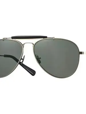 EYEVAN 7285 Astro Pilot-frame Sunglasses - Silver