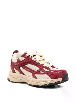 THE MERCER BRAND The Re-run Panelled Sneakers - Red