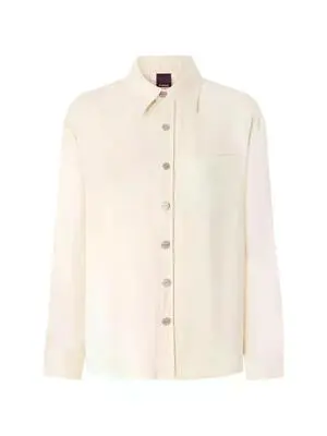 Pinko Shirt In Peachskin-feel Twill