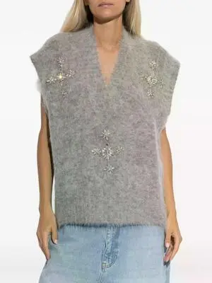 Munthe Vurulia Crystal-embellished Vest