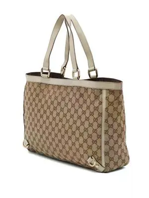 Gucci 2000-2015 Gg Canvas Abbey D Ring Tote Bag