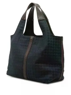 Bottega Veneta 2000-2007 Canvas Intrecciato Tote Bag
