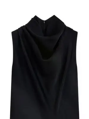 Givenchy Draped Top In Crepe Satin