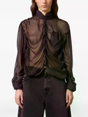 MSGM Ruffled Shirt
