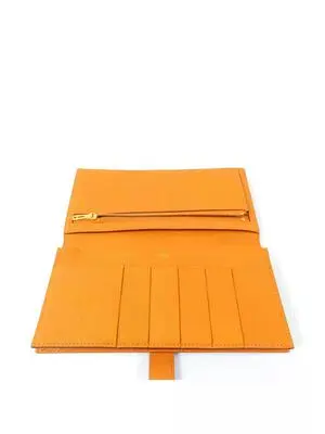 Hermès 2022's Bearn Long Wallet - Orange