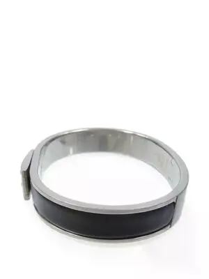 Hermès Jet Enamel Bracelet - Silver
