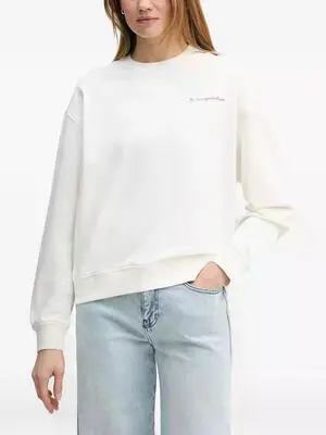 Marc O'polo Pineapple-print Logo-embroidered Sweatshirt