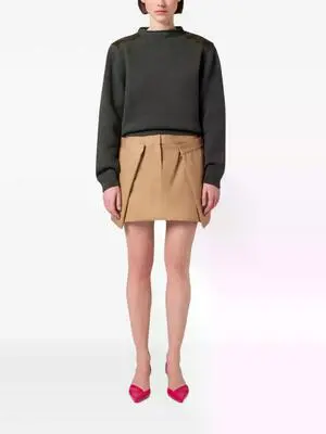 MSGM Pleated-detail Mini Skirt