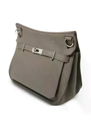 Hermès 2011 28 Jypsiere Togo Shoulder Bag - Grey