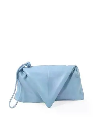 Bottega Veneta Trine Angular Clutch Bag