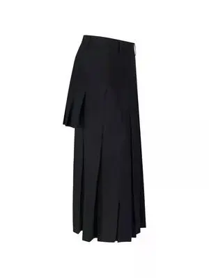 MAISON MARGIELA Pleated Midi Skirt