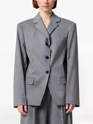 MSGM Darted Single-breasted Jacket